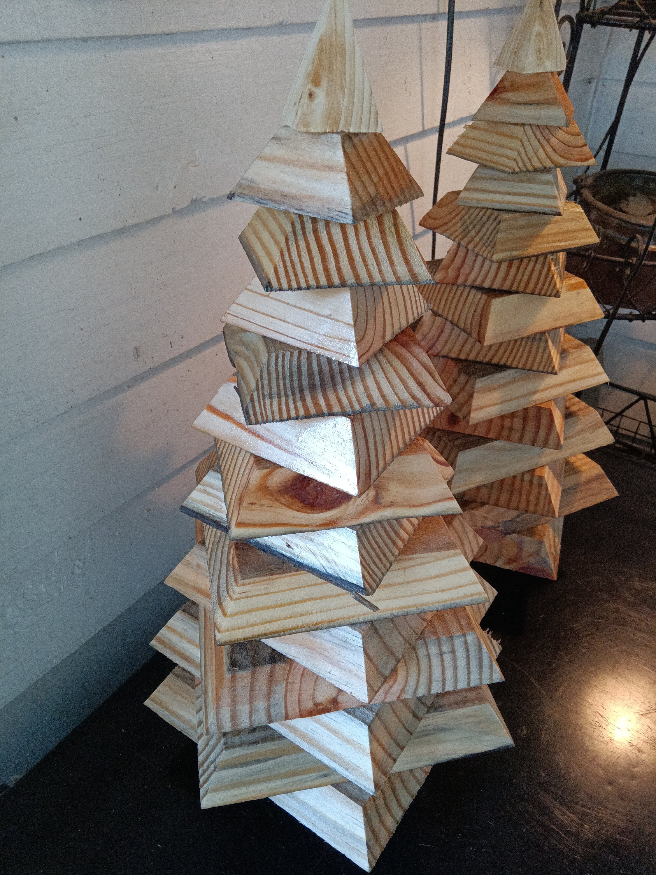 Handmade Wooden Christmas Tree - Etsy