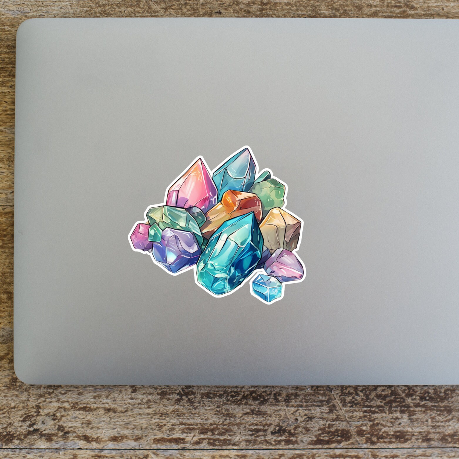 Crystal Sticker, Clear Gemstone Decal, Gemstone Sticker, Water Bottle ...