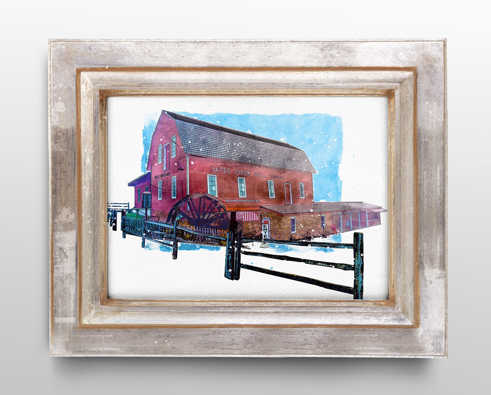 Yates Cider Mill - Michigan Print, Fine Art Print, Wall Art, Home Décor ...
