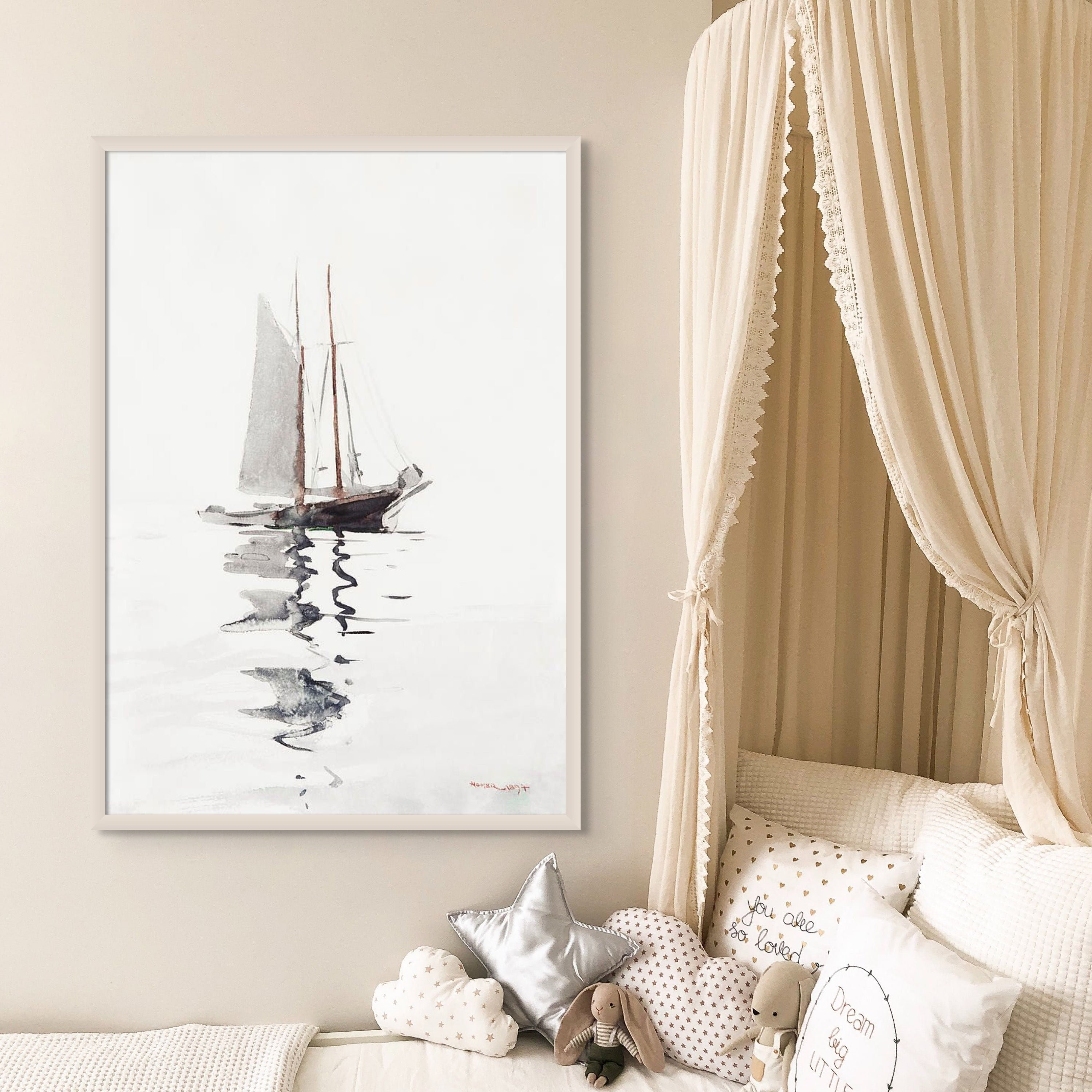 Aesthetic Vintage Minimalist Art