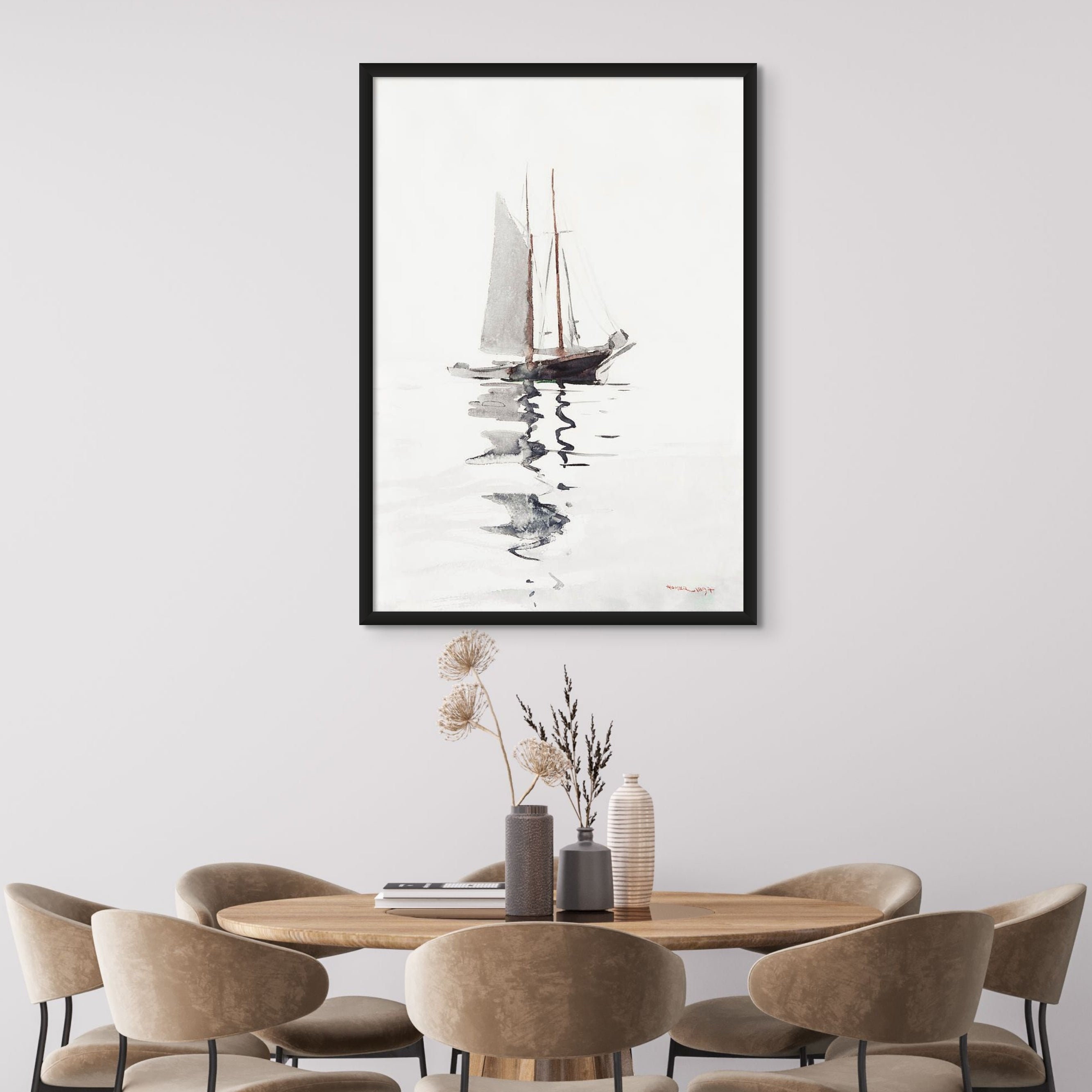 Aesthetic Vintage Minimalist Art