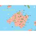 Mallorca Illustrated Map, Mallorca Map, Majorca Spain Map, Mallorca ...