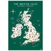 The British Isles Map, UK Food Map, UK Food Produce Map, UK Illustrated ...