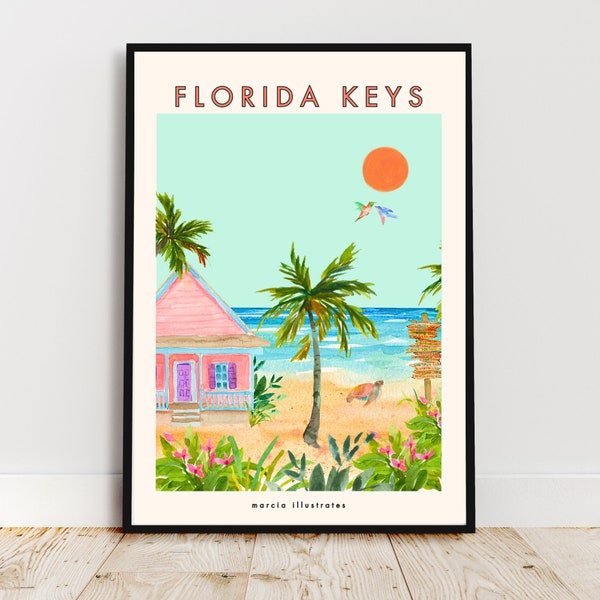 Florida Keys Poster - Etsy