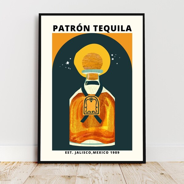 Patron Tequila - Etsy