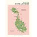 Malta Illustrated Map, A4 Malta Map, Malta Print, Pictorial Map of ...