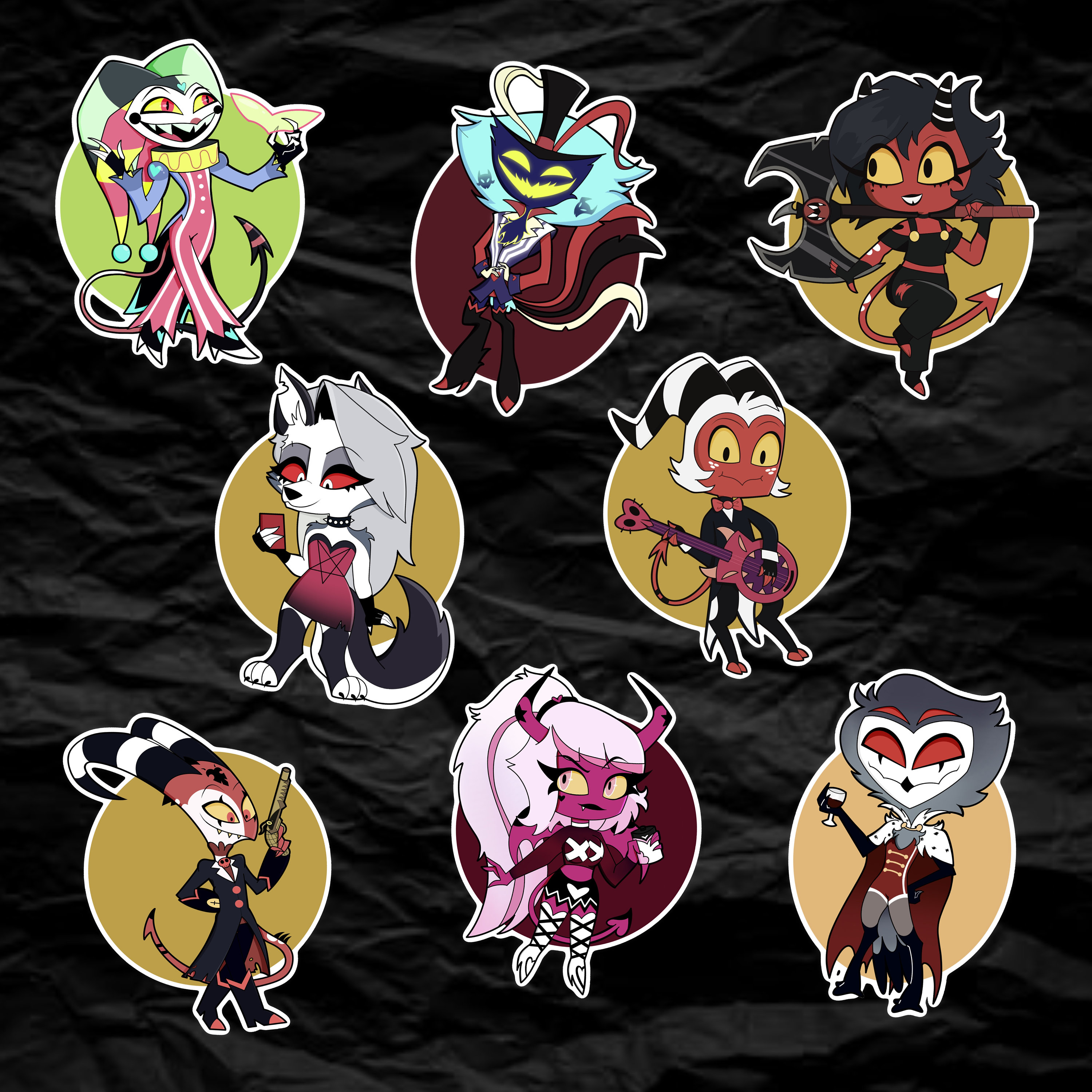 HELLUVA BOSS Stickers - Etsy