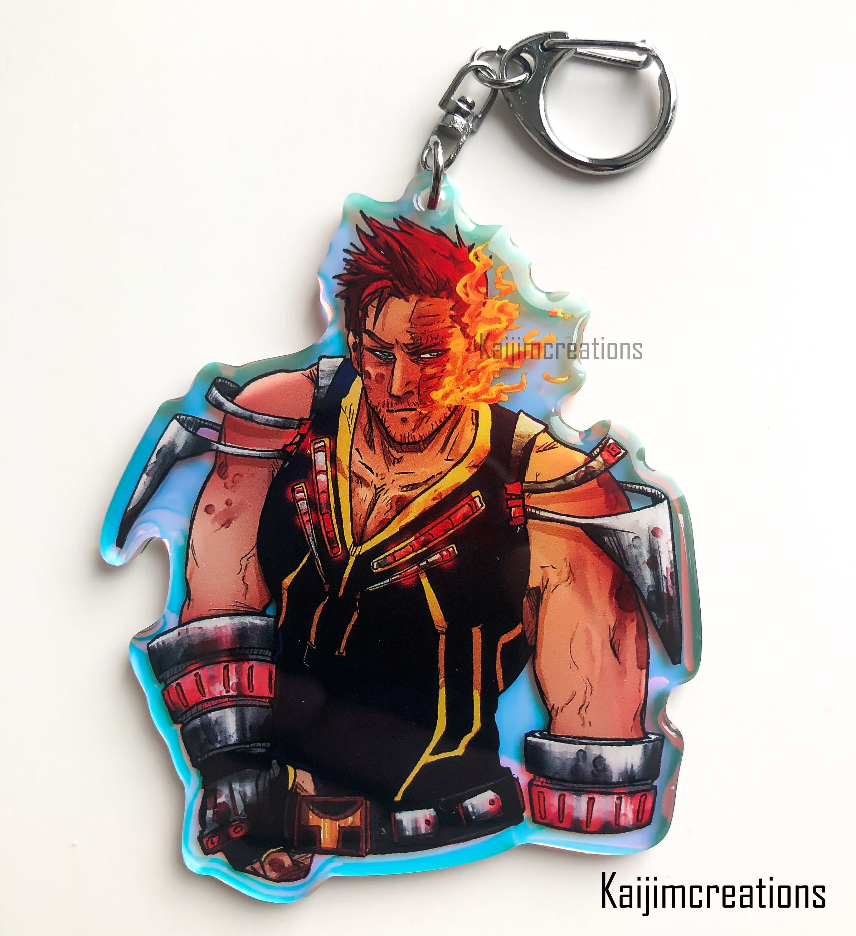 Hero&villain Swap Keychains hawks Shigaraki Endeavor and - Etsy Australia