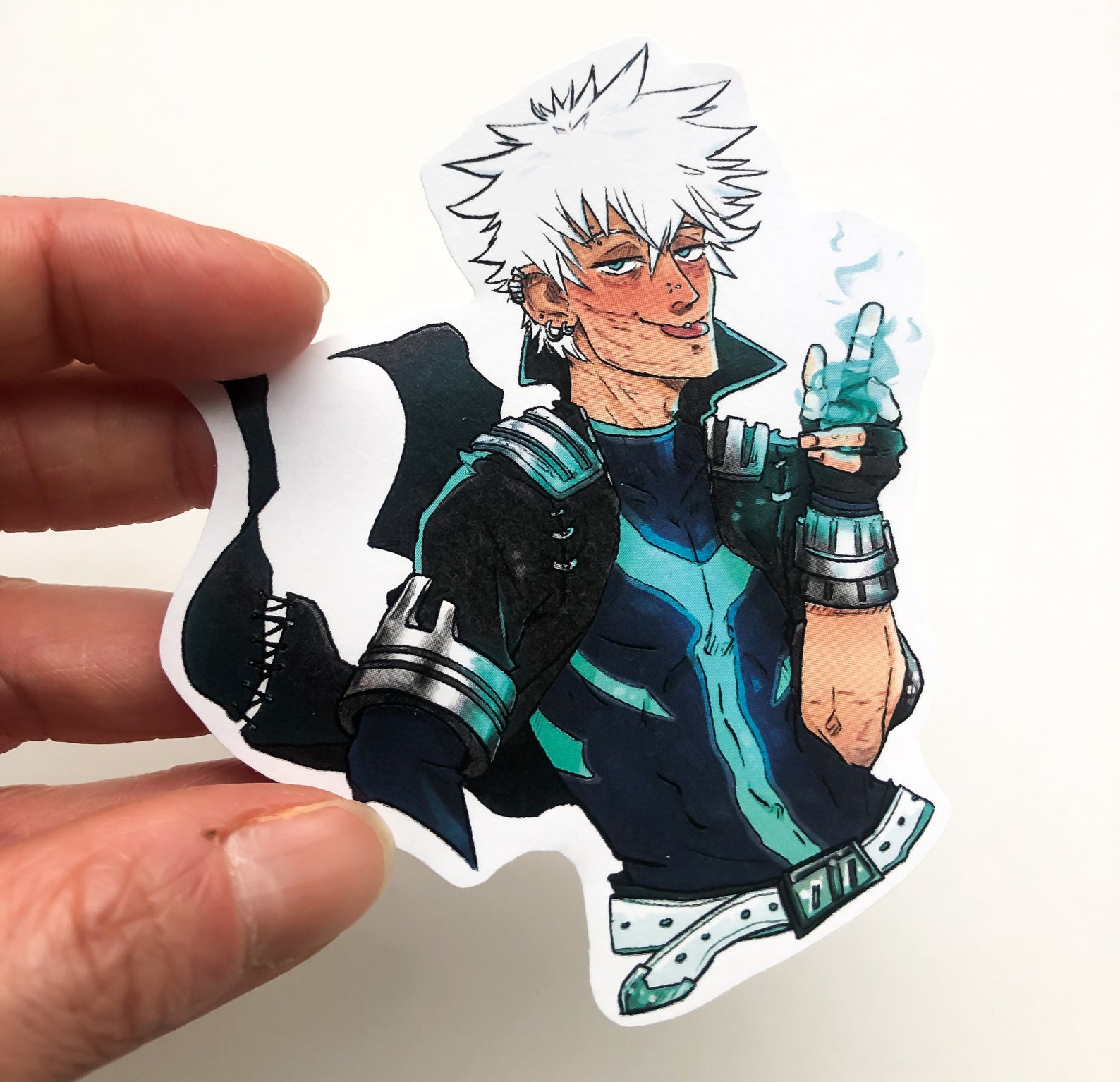 HERO&VILLAIN SWAP Stickers hawks, Endeavor, Shigaraki and Dabi / Touya ...