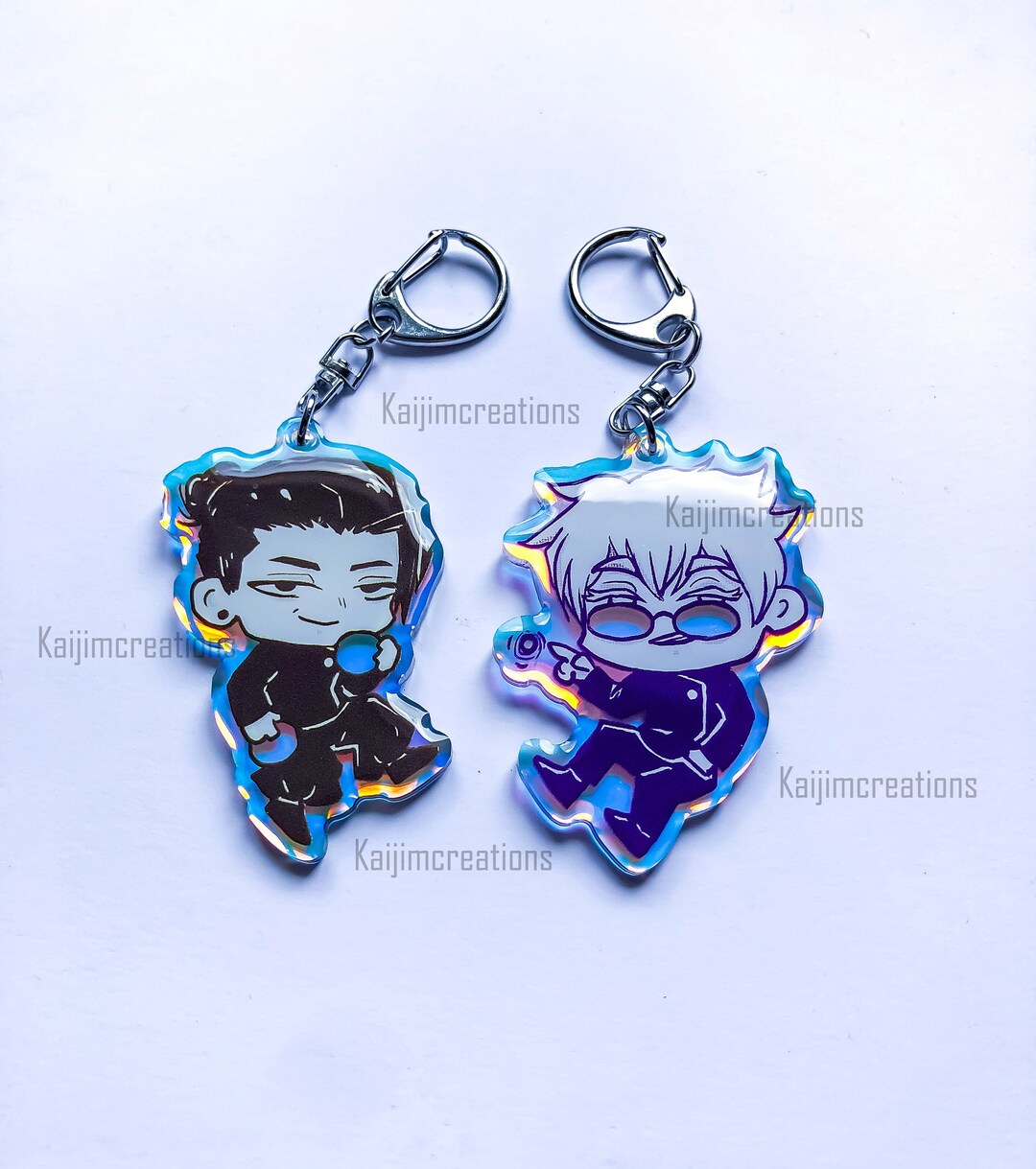 Satosugu Sorcerer Keychains - Charms - Etsy