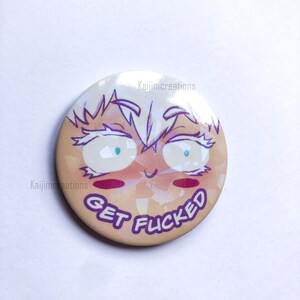 Satosugu Holo Sorcerer Button Pins - Etsy