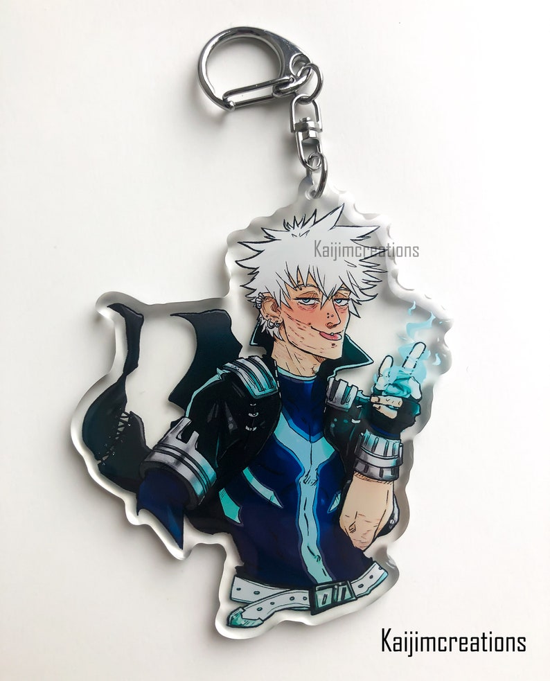 Hero&villain Swap Keychains [hawks, Shigaraki, Endeavor and Dabi ...