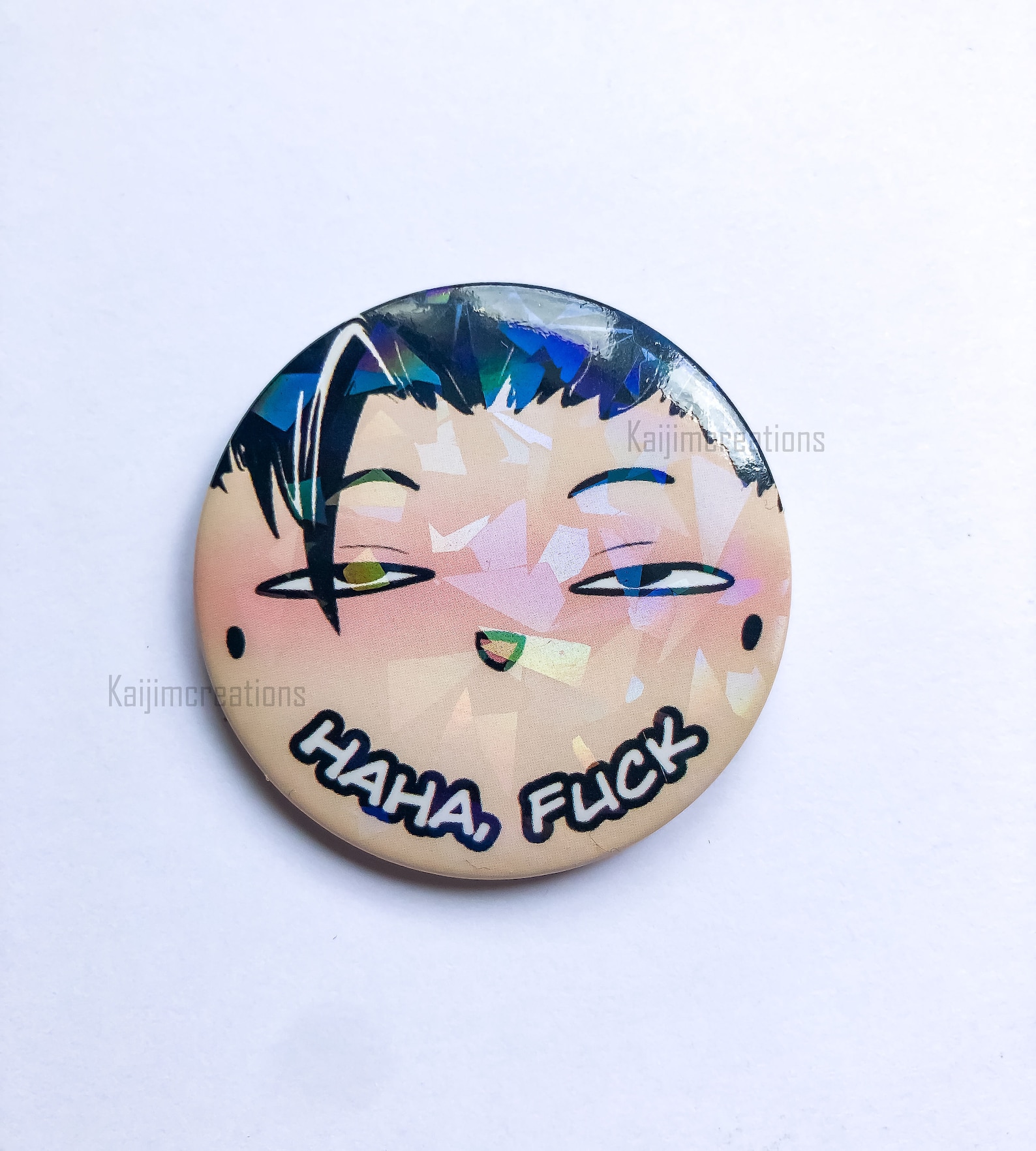 Satosugu Holo Sorcerer Button Pins - Etsy