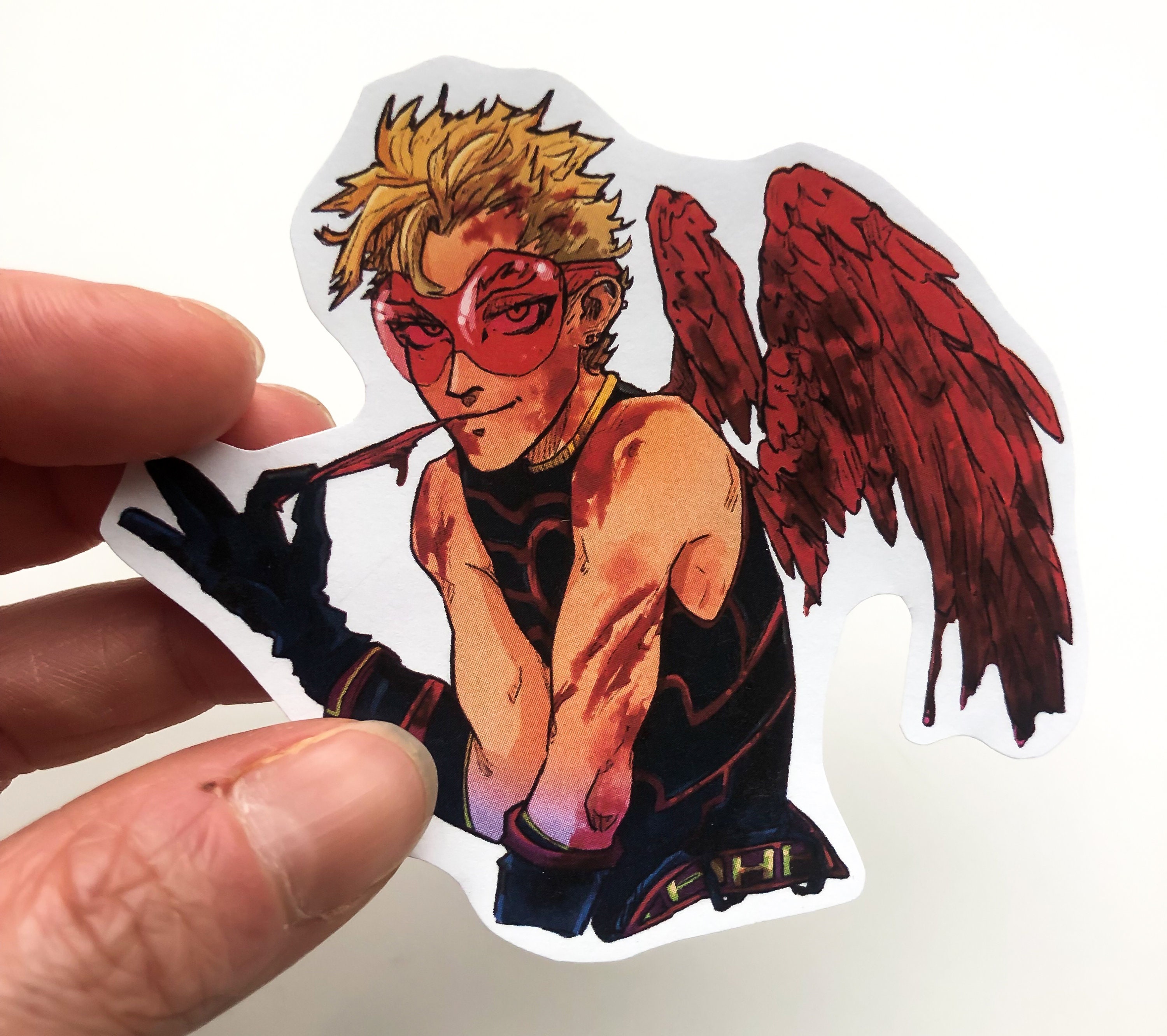 HERO&VILLAIN SWAP Stickers hawks Endeavor Shigaraki and - Etsy UK