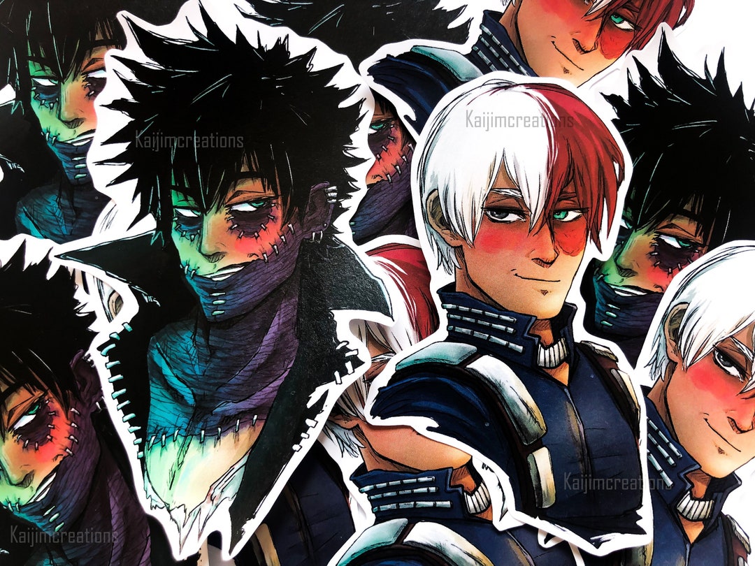 Todoroki Brothers Stickers - Etsy Australia