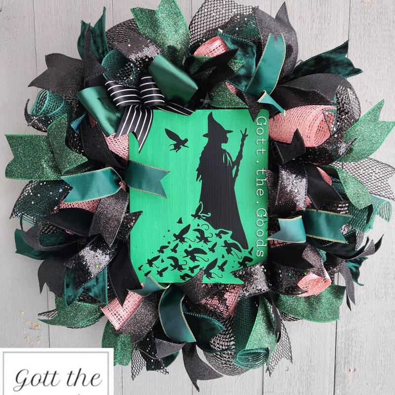 Wicked Witch Wreath - Etsy