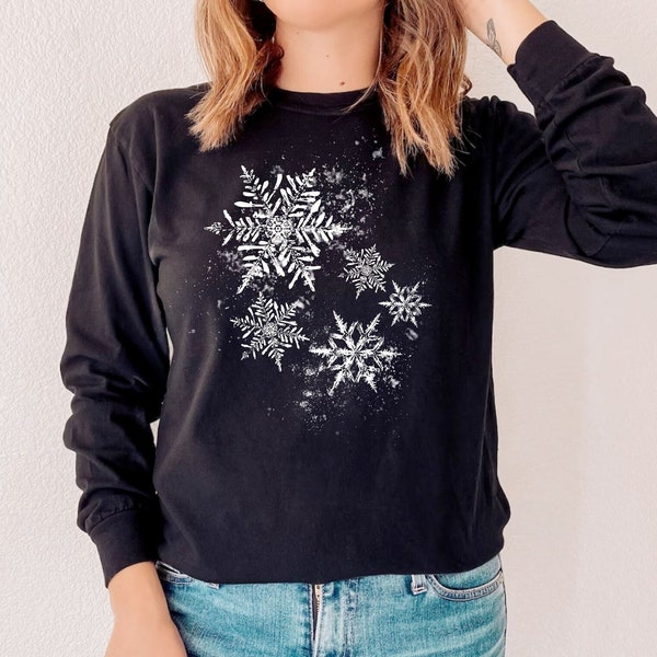 Snowflake Shirt - Etsy