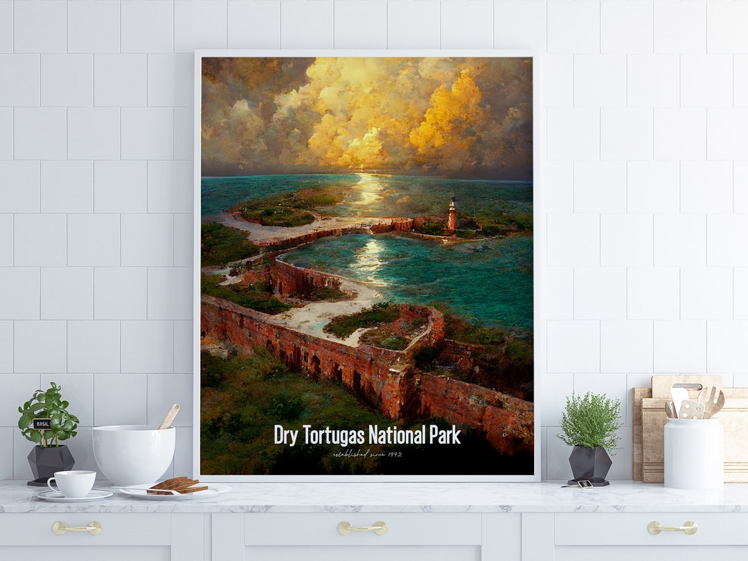 Dry Tortugas National Park Poster • United States Parks Collection 2023 ...