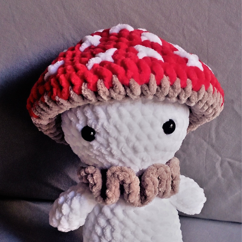 Crochet Mushroom Plush - Etsy