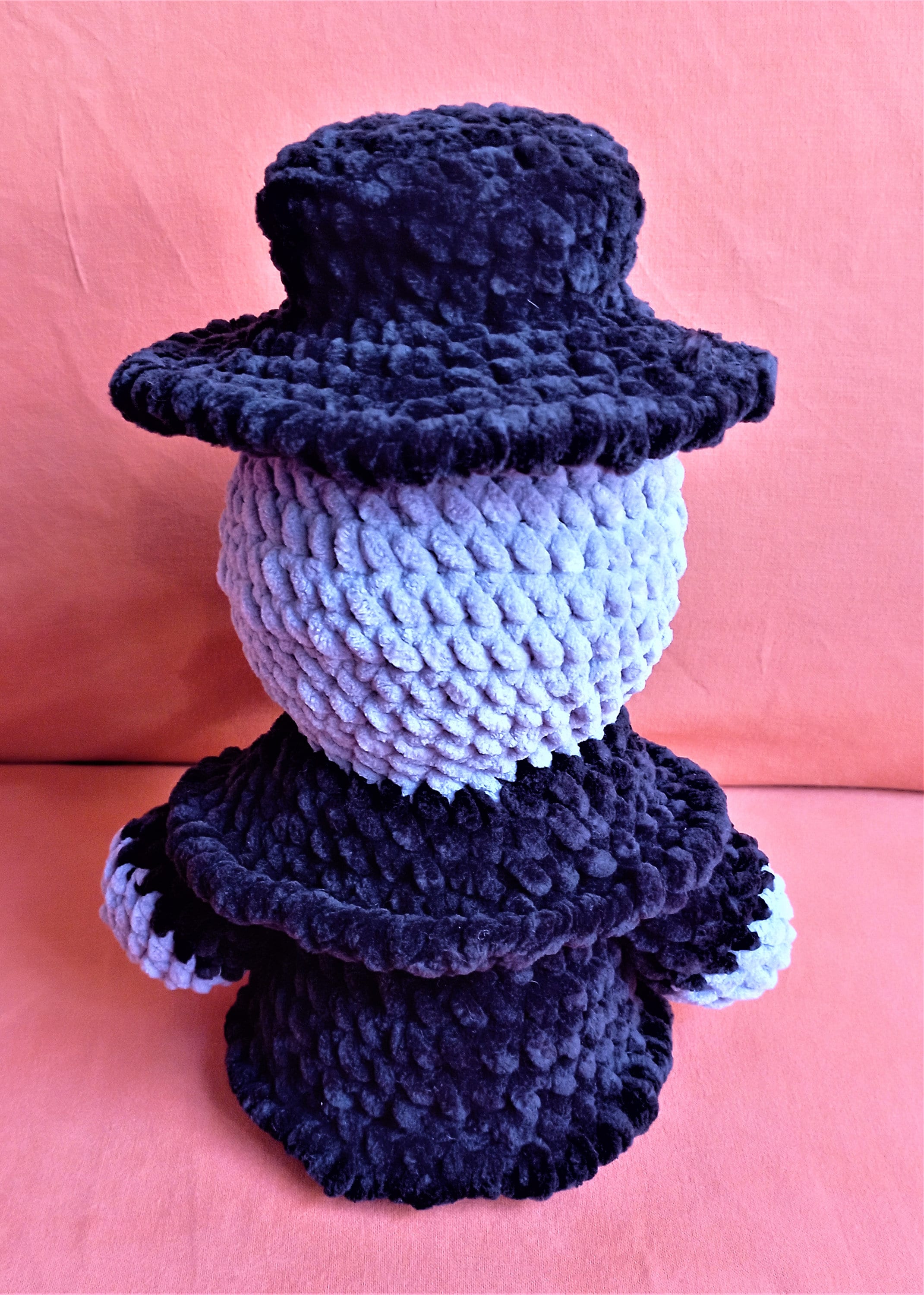 Cute Plague Doctor Crochet Plush Halloween, Medico Della Peste ...