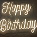Happy Birthday LED Neon Sign / Birthday Sign / Event & Party Sign / LED Light - Etsy Canada