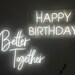 Happy Birthday LED Neon Sign, Birthday Sign, Event & Party Sign, LED Light - Etsy Canada