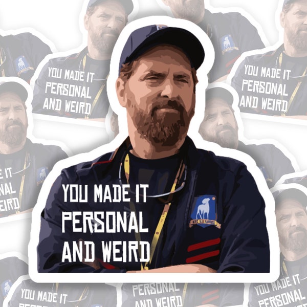 Coach Beard Sticker - Etsy