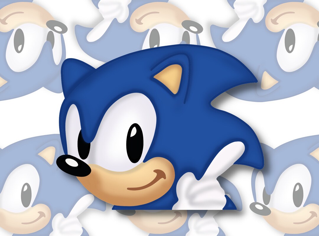 Sonic the Hedgehog - Classic and Retro Gaming Car Decal Sticker - for ...