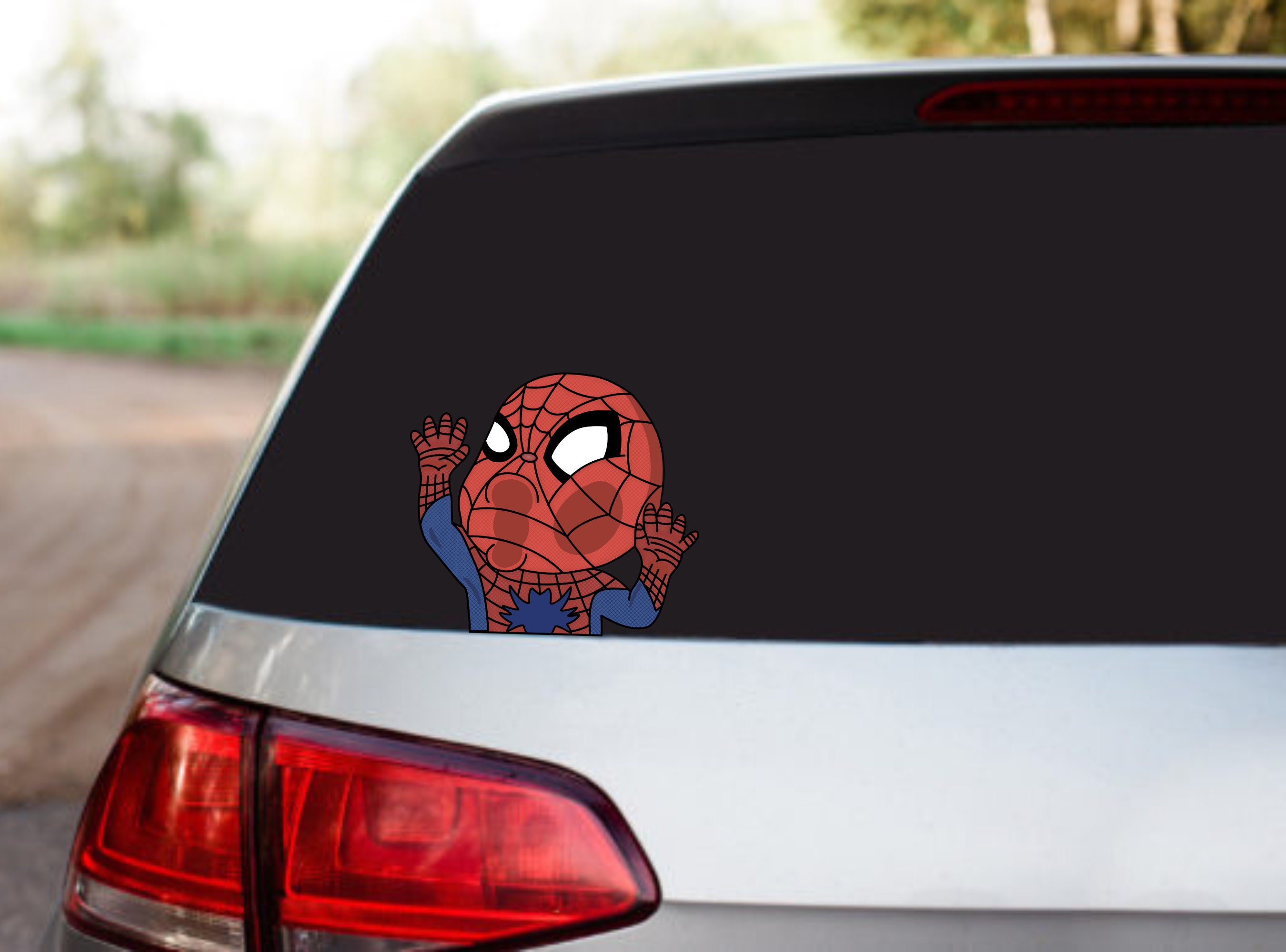 Spidey-squish - Marvels Superhero Spider-man Swinging in A Little Too ...