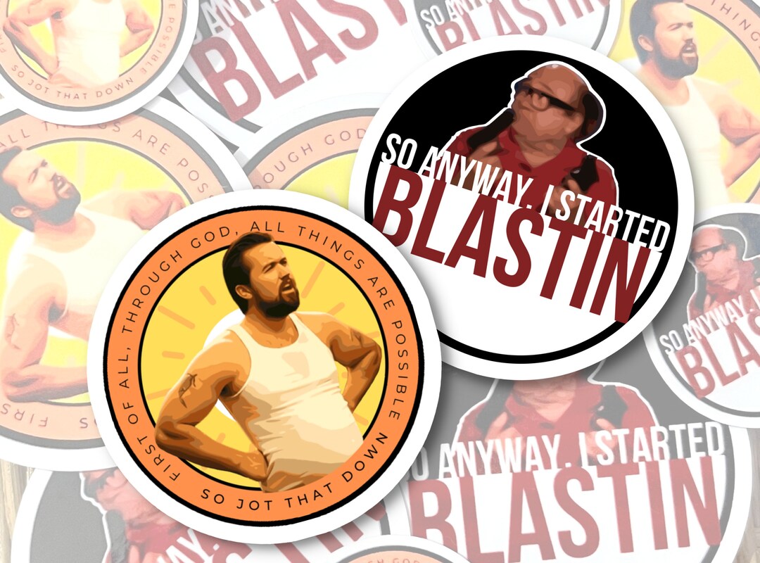Always Sunny | With God All Things Are Possible | Always Sunny in Philadelphia | ASIP | Sticker ...