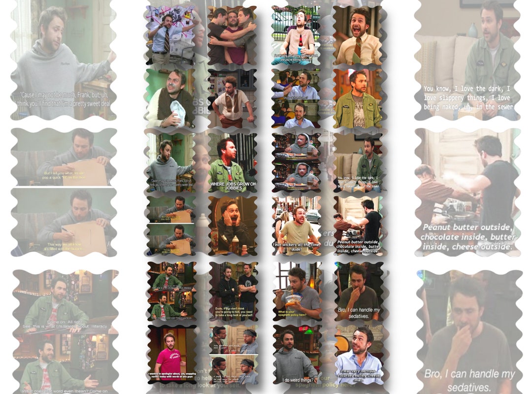 Always Sunny | Always Sunny in Philadelphia | ASIP | 24 Stamp Bundle ...