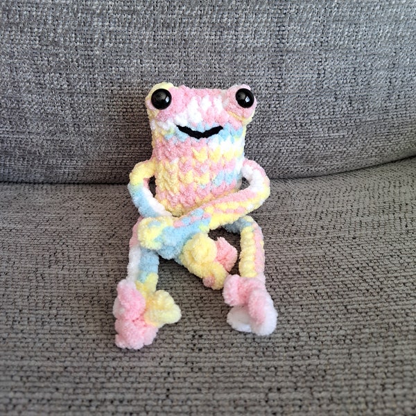 Rainbow Frog - Etsy