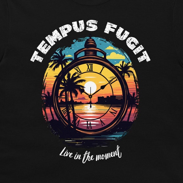 Tempus Fugit Clock - Etsy
