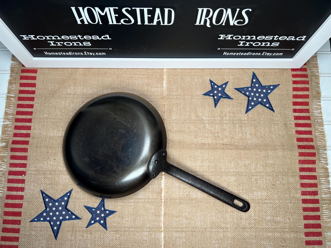 Steel French Saute Pan 8 Cast Iron Handle - Etsy