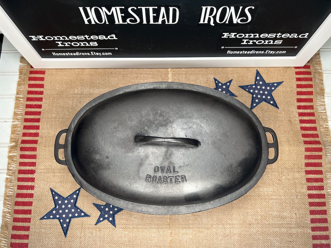 Vintage #4 Oval Roaster - Etsy