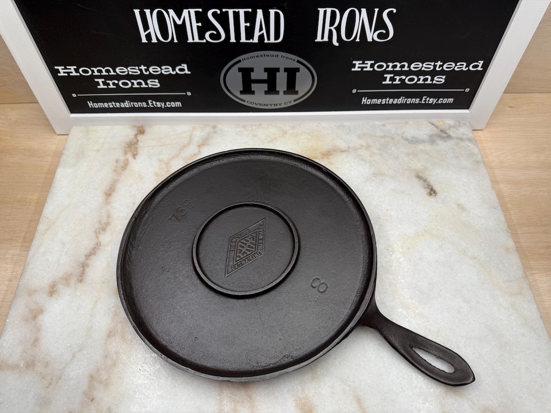 Griswolds Erie Diamond Logo #8 Griddle - Etsy