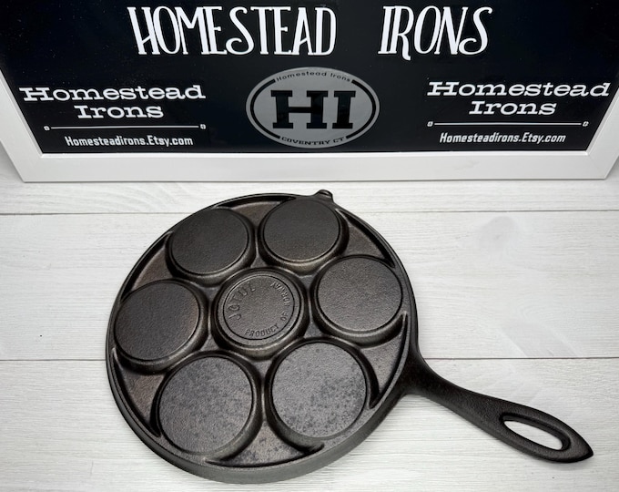 Vintage Jotul Cast Iron Plett Pan - Etsy