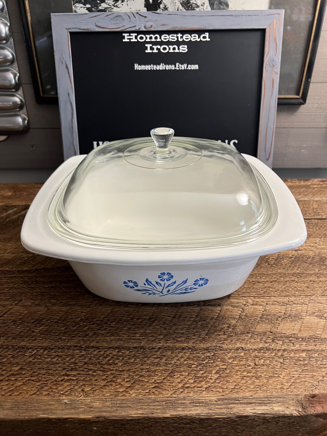 Corningware Blue Cornflower Dutch Oven - Etsy