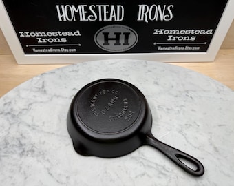 Crescent #3 Cast Iron Skillet Heat Ring Ozark Foundry Seasoned - Etsy
