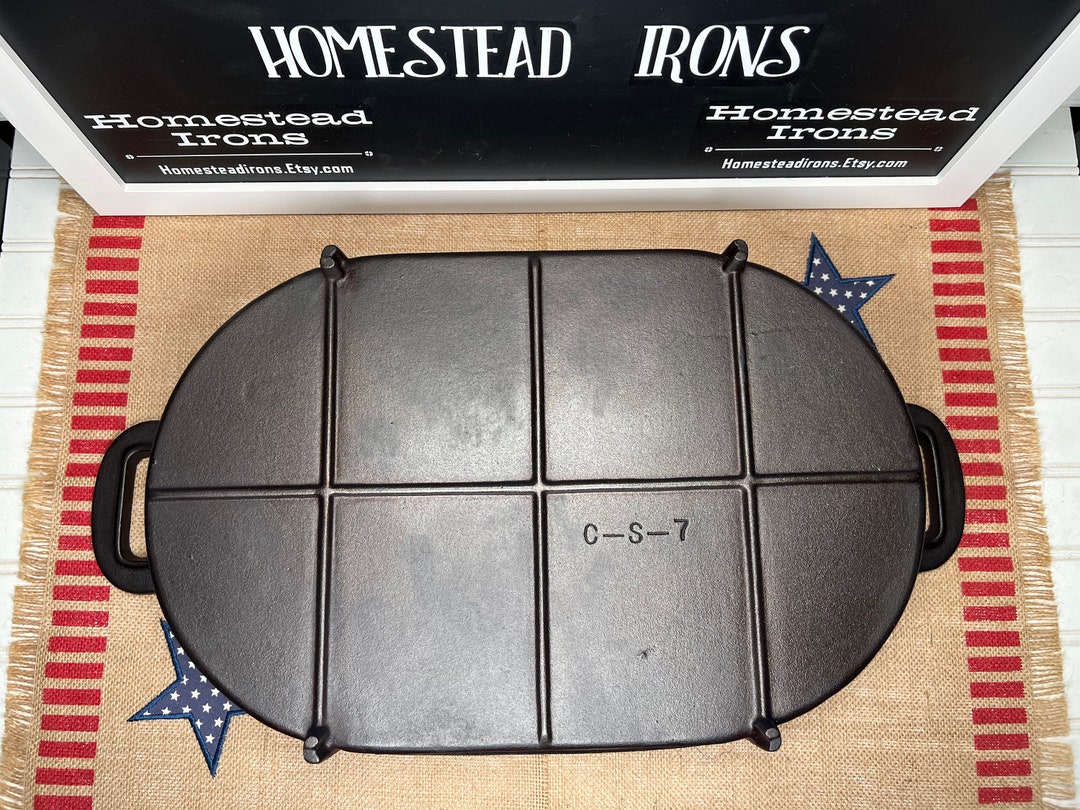 Columbus Iron Works Oval Fryer - Etsy