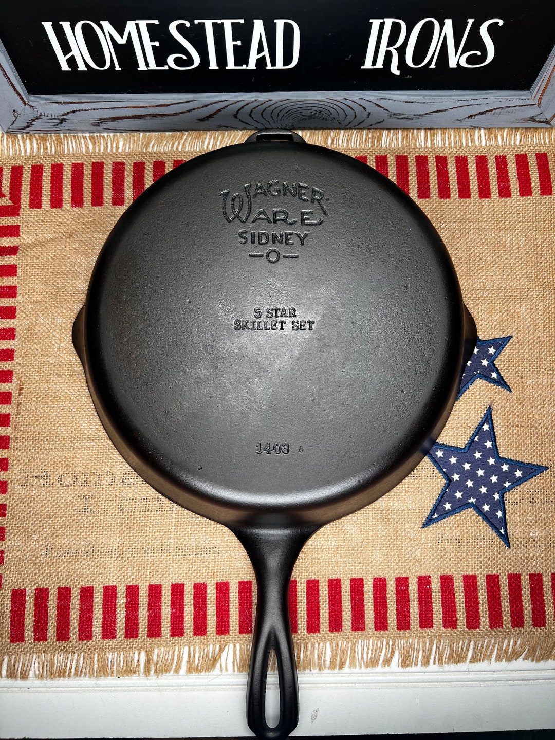 Wagner 5 Star Skillet Set - Etsy