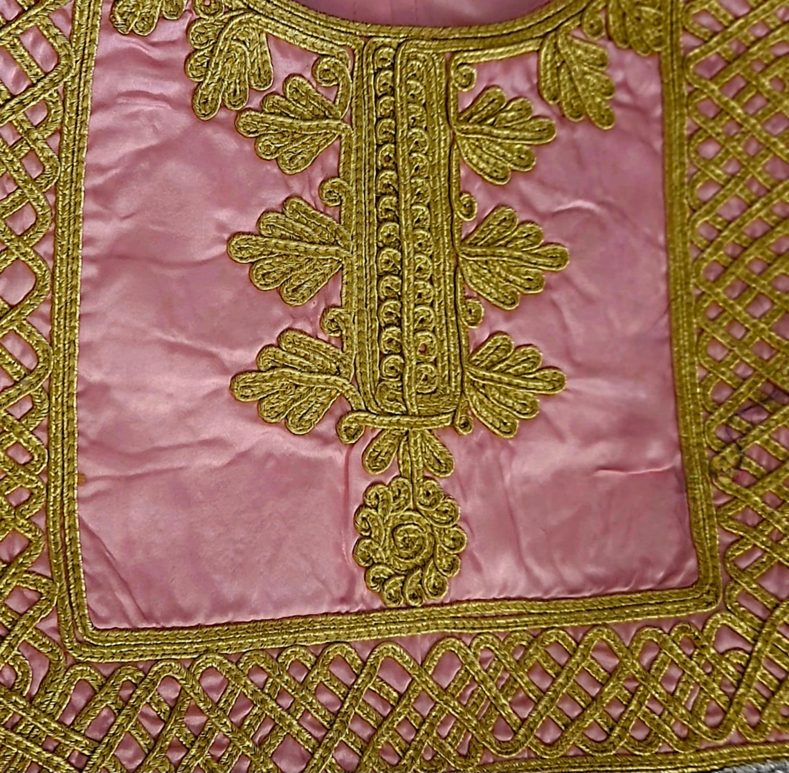 Afghan Dress Pink Traditional Modern Afghani Kuchi Maxi Shalwar Kameez ...