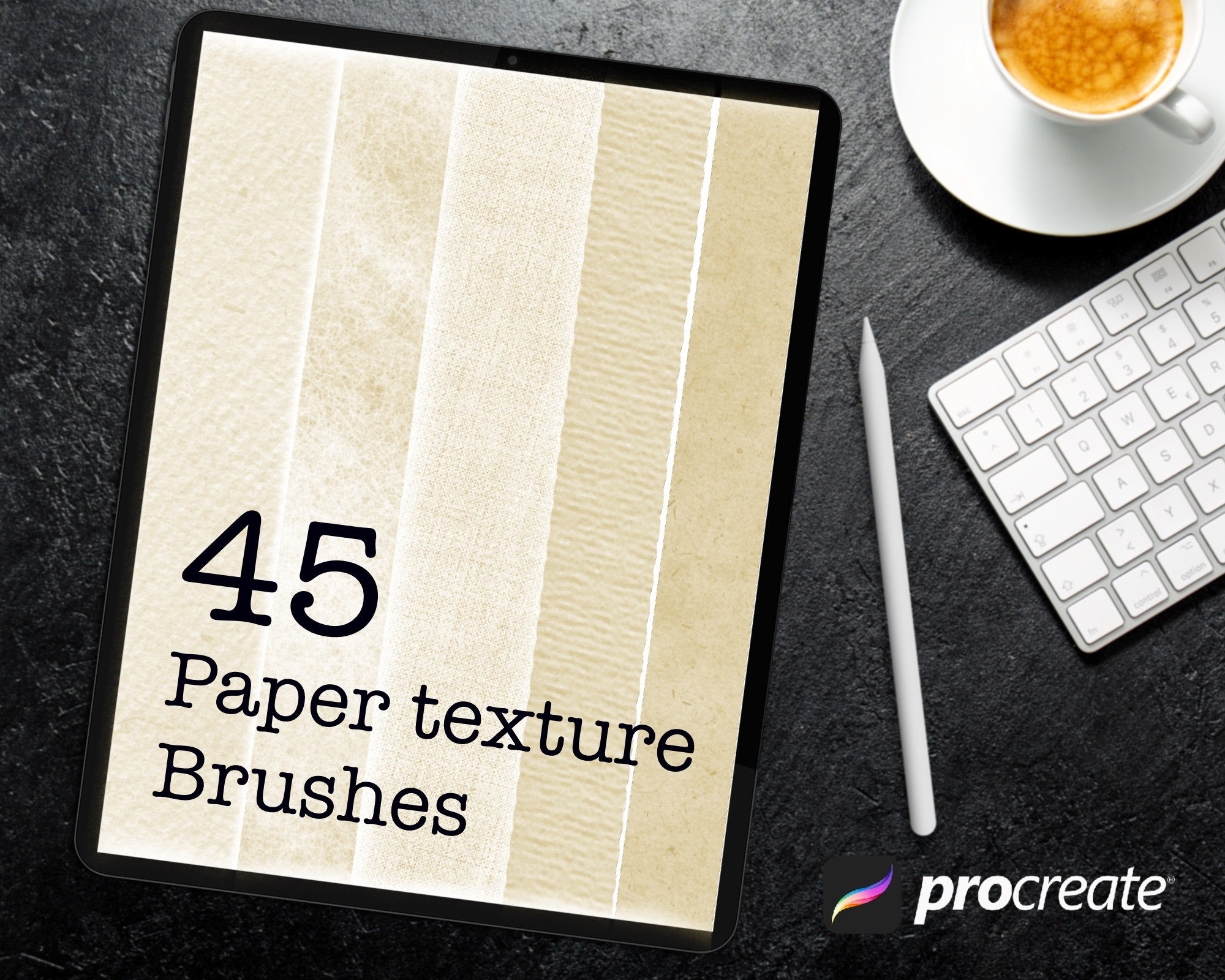 Procreate Paper Brushes, Paper Procreate Texture, Canvas Procreate ...