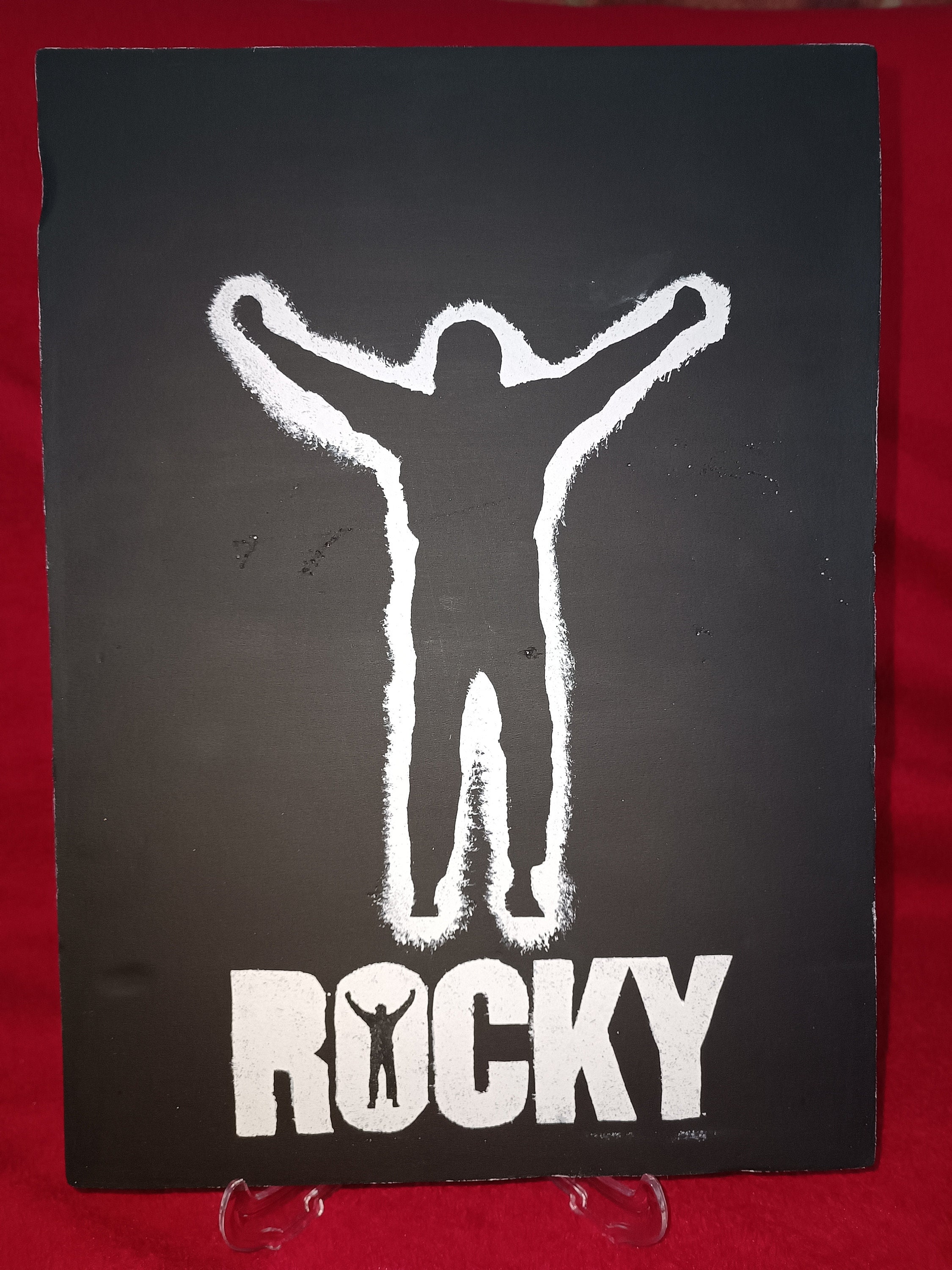 Rocky Balboa Movie Handmade Poster - Etsy