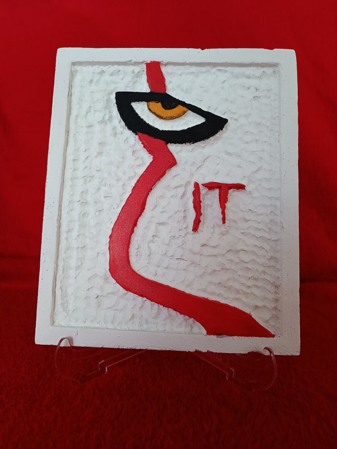 IT Pennywise Clown Face Handmade Mini Poster - Etsy