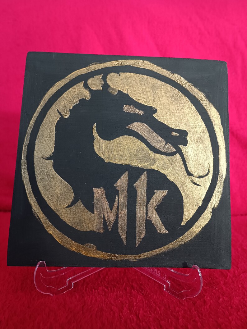 Mortal Kombat 11 Logo Handmade Mini Poster - Etsy