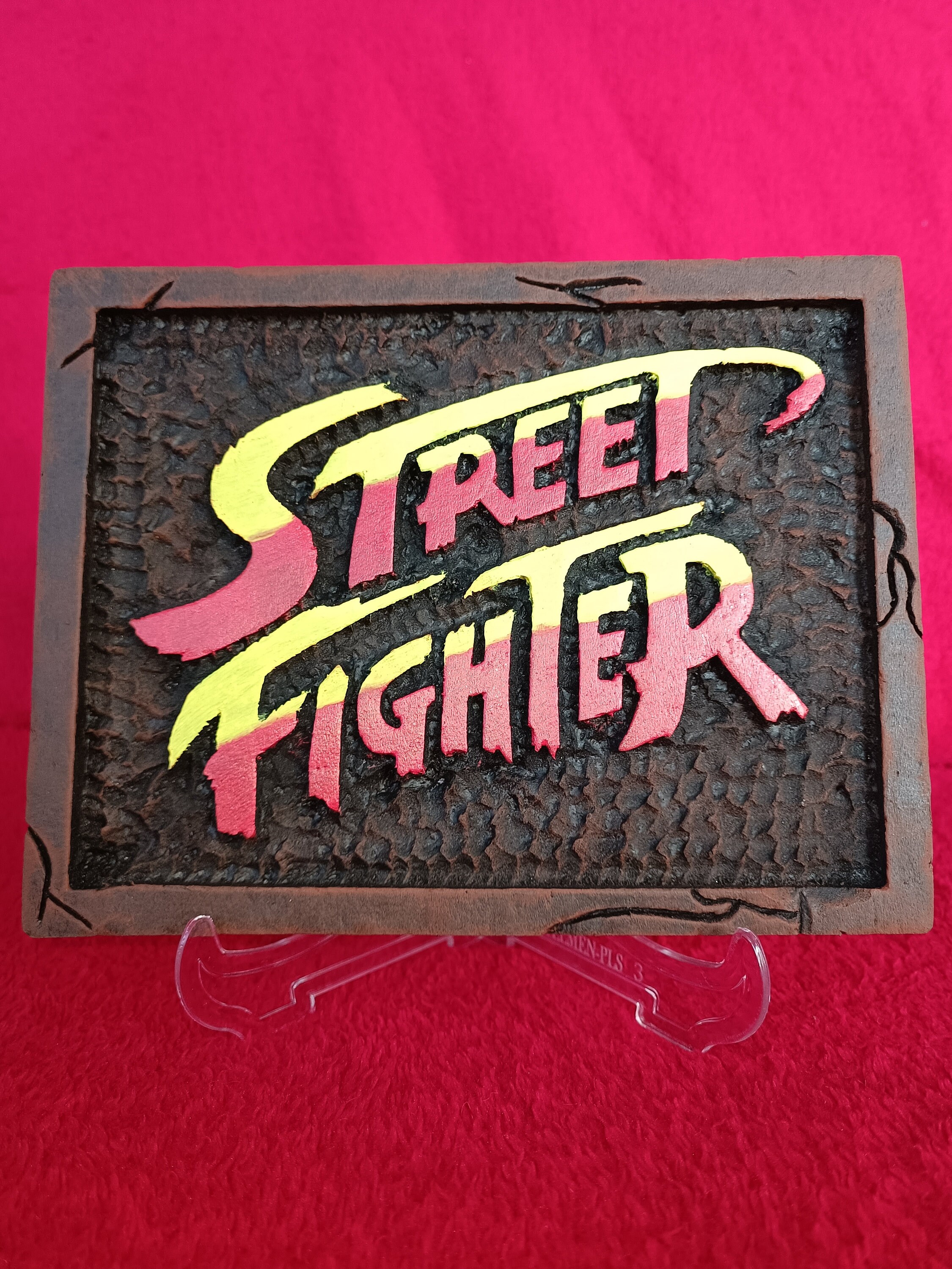 Street Fighter Logo Handmade Mini Poster - Etsy