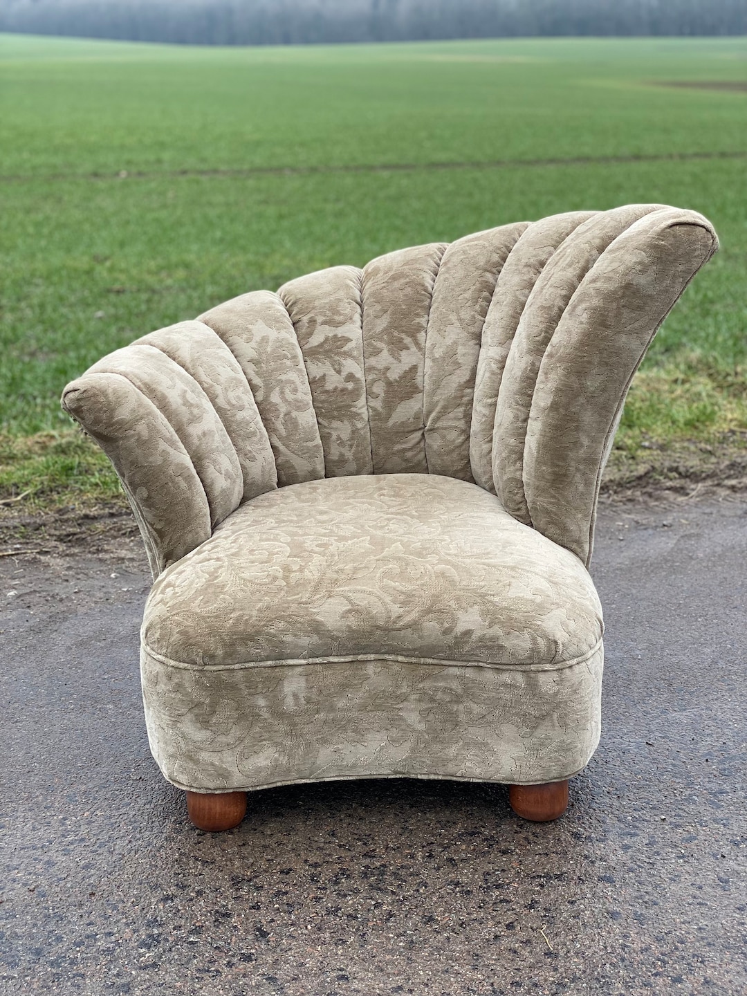 Asymmetrical Hollywood Chair - Etsy