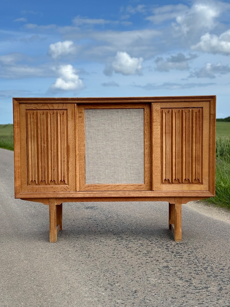 Farmhouse Style Highboard in Oak - Etsy