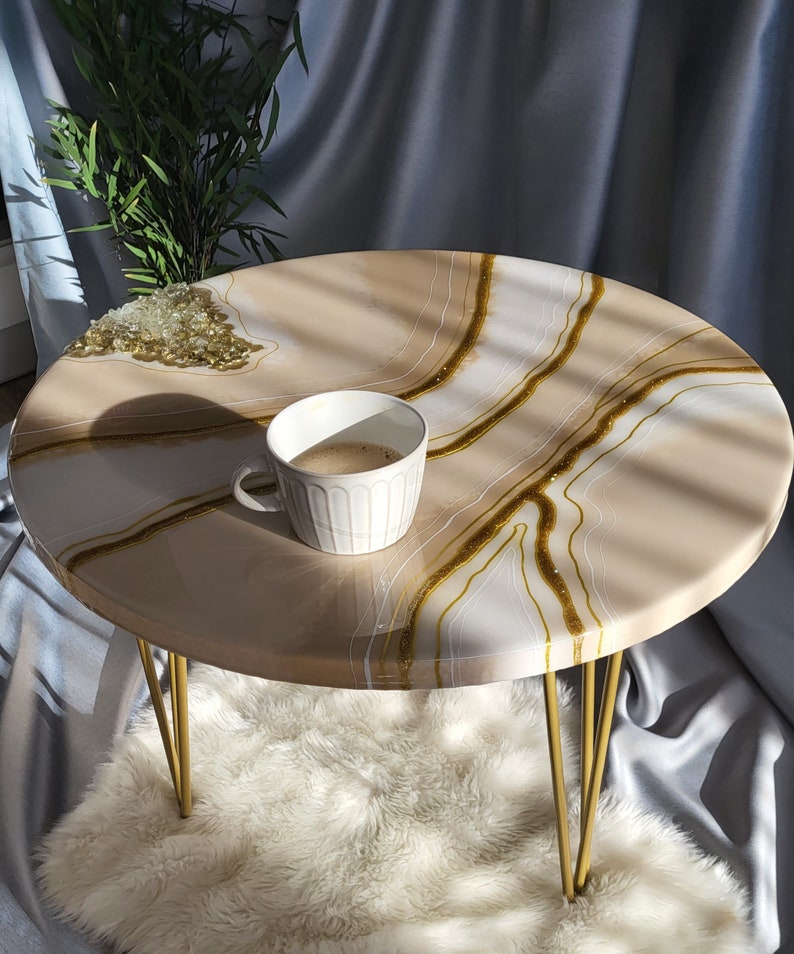 Resin Coffee Table, Geode Table, Epoxy Art, Coffee Table - Etsy